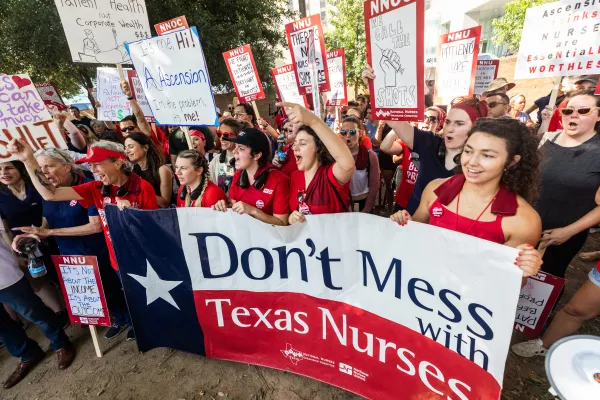 National Nurses United (NNU) Care Not Cuts Day of Action | Texas AFL-CIO