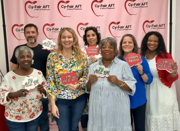 Cy-Fair: Union Block Walk for Cy-Fair ISD | Texas AFL-CIO